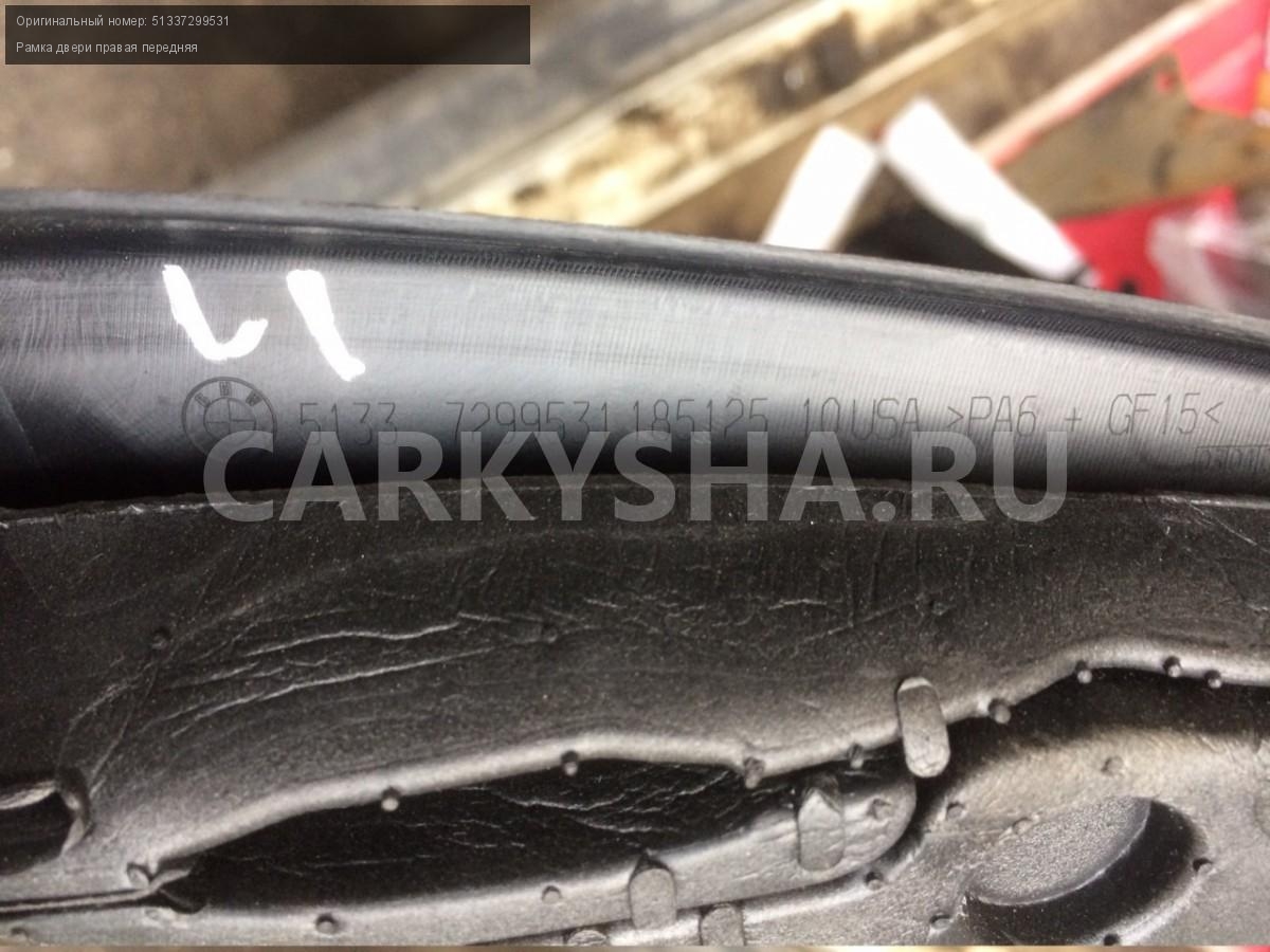 Рамка двери правая передняя BMW X5 III (F15) 51337299531 - купить в ...